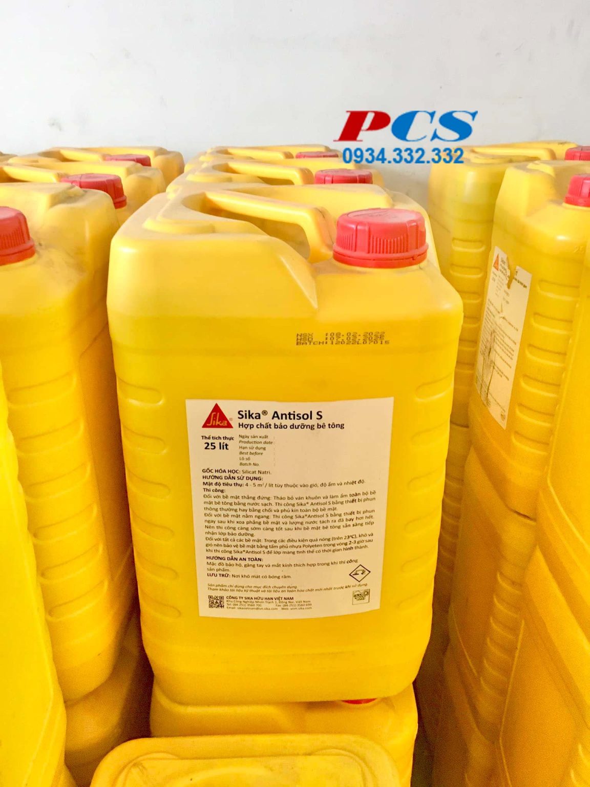 Sika Antisol S Hợp chất bảo dưỡng bê tông